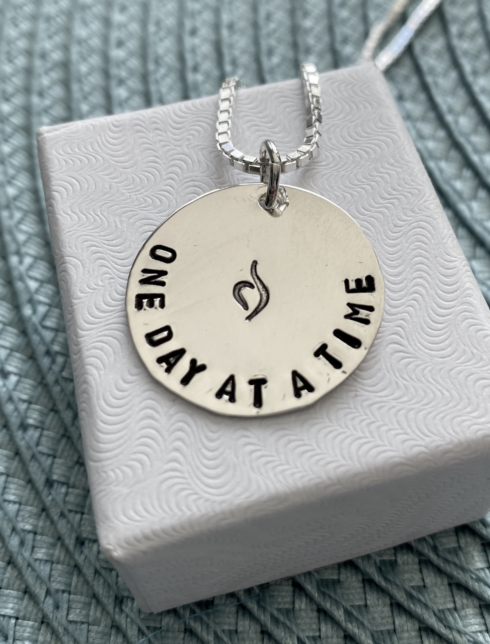 Addiction Sobriety Necklace Recovery Gift | kandsimpressions